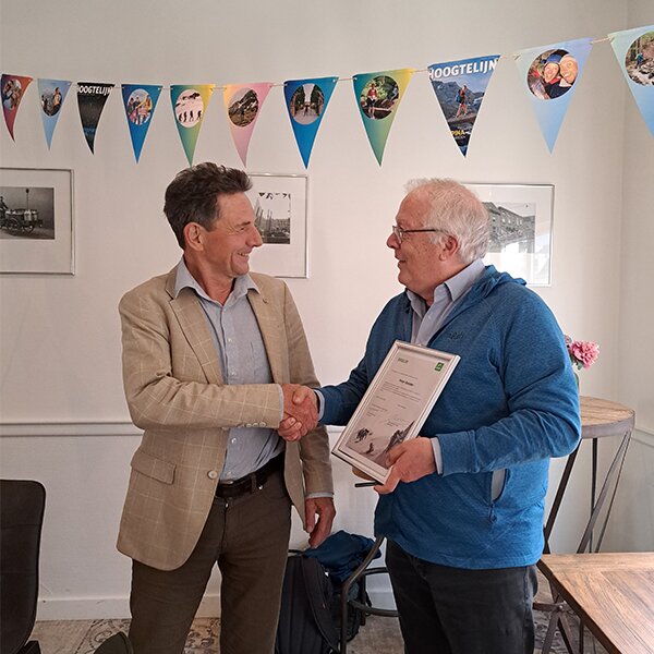 NKBV-Erelidmaatschap voor Peter Daalder | NKBV