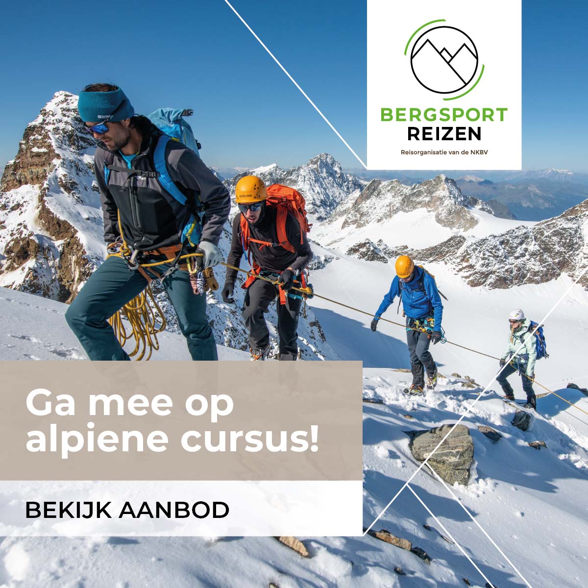 Paklijst alpiene tochten | NKBV